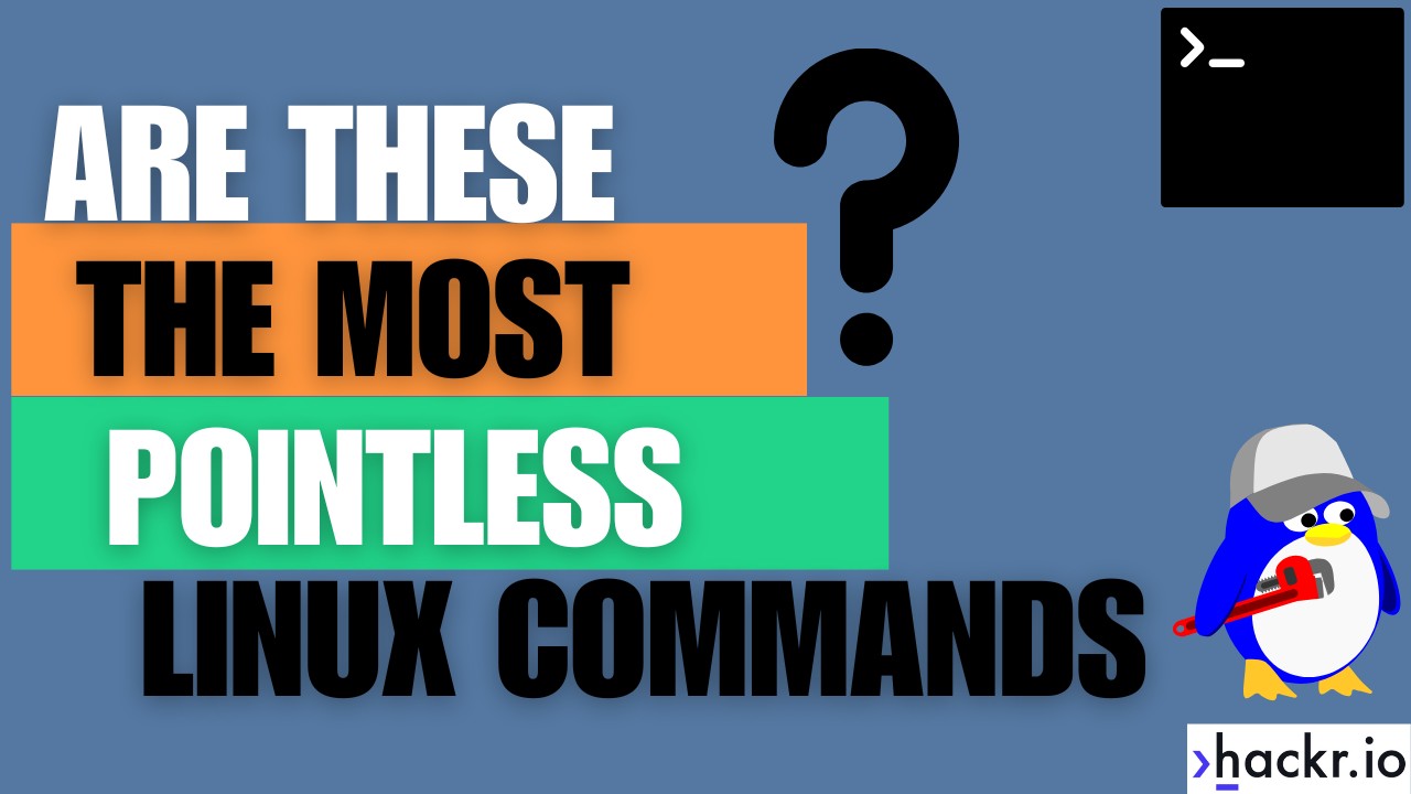 These 5 Linux Commands are Completely Pointless